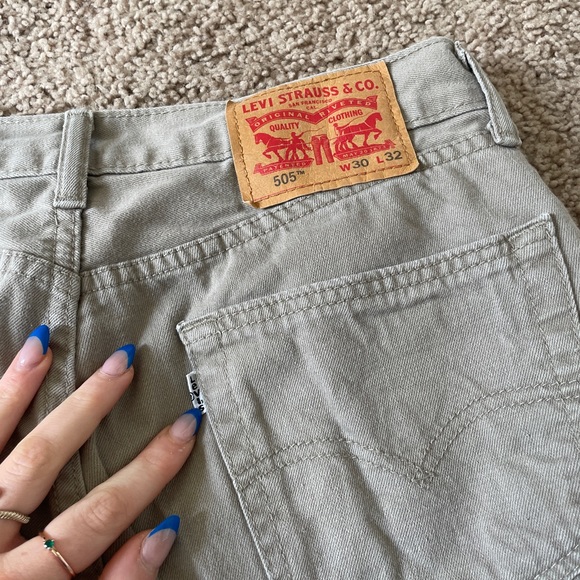 Levi's | Jeans | Vintage Levi White Tab Pants | Poshmark